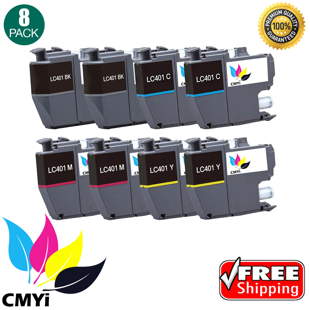 Compatible Black and Color Ink for Brother LC401 | eBay