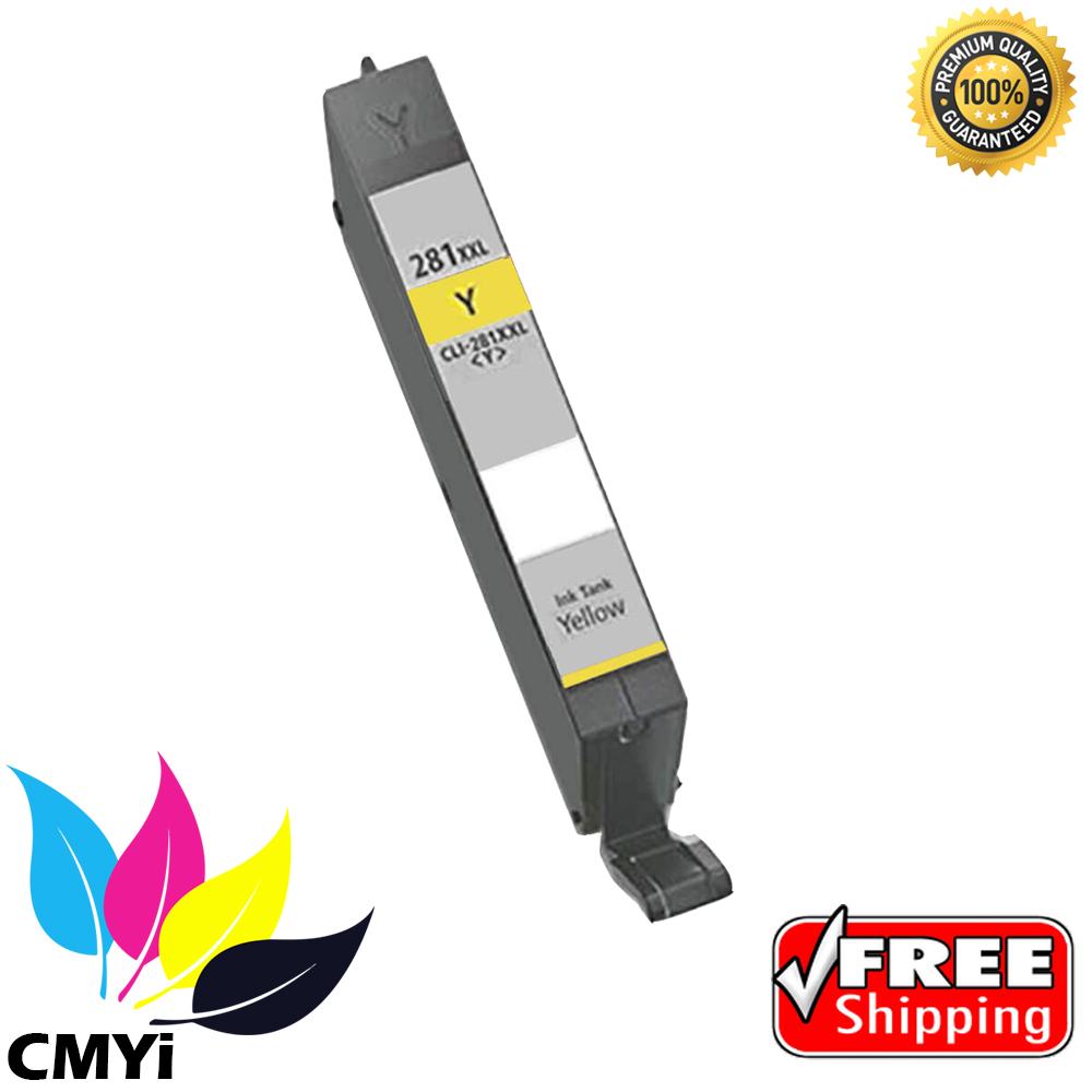 5PK PGI-280 XXL CLI-281 XXL Black Color Ink for Canon PIXMA TR7520 ...