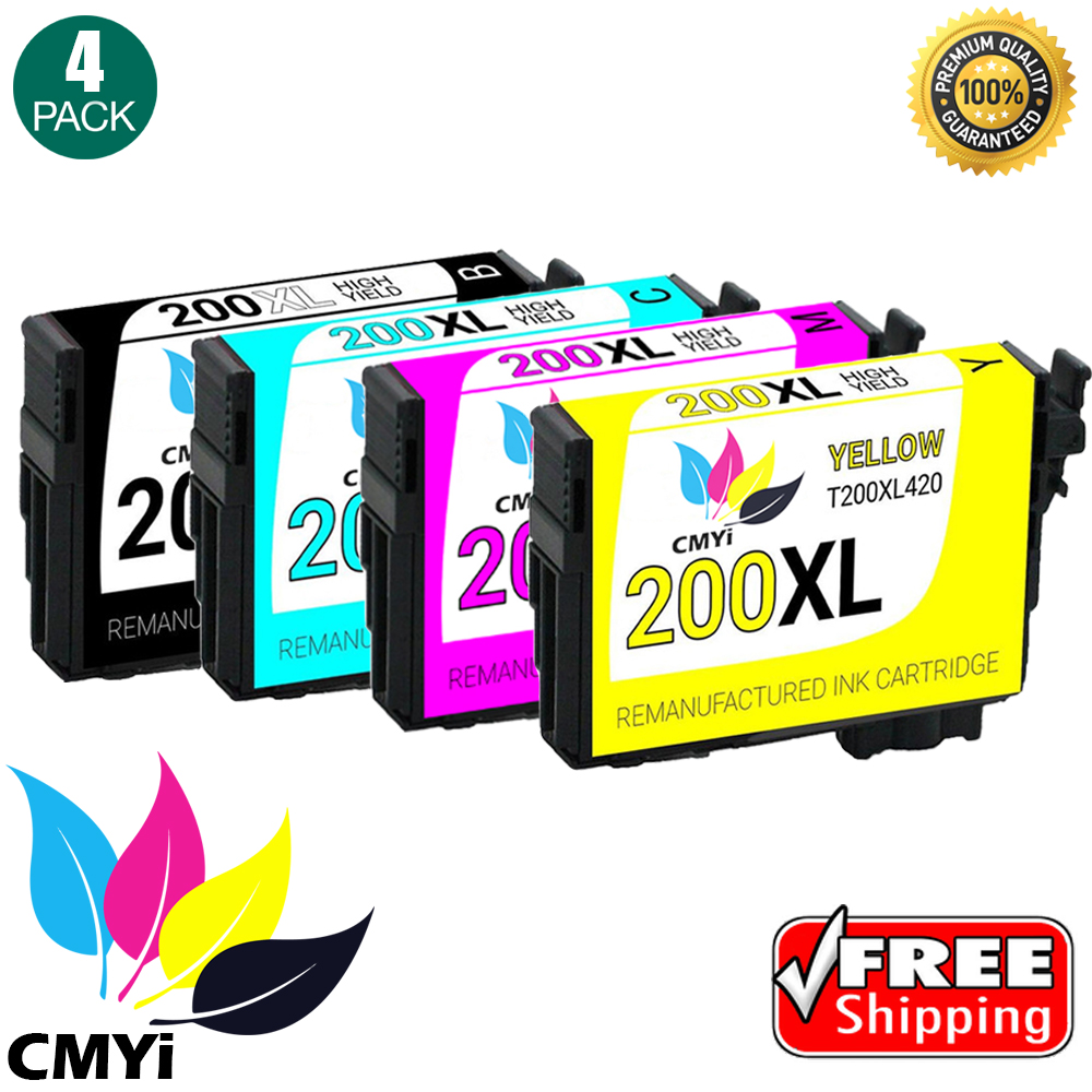 200 XL Ink for Epson 200XL Fits XP-200 XP-300 XP-310 XP-400 XP-410 WF2520 WF2530 | eBay