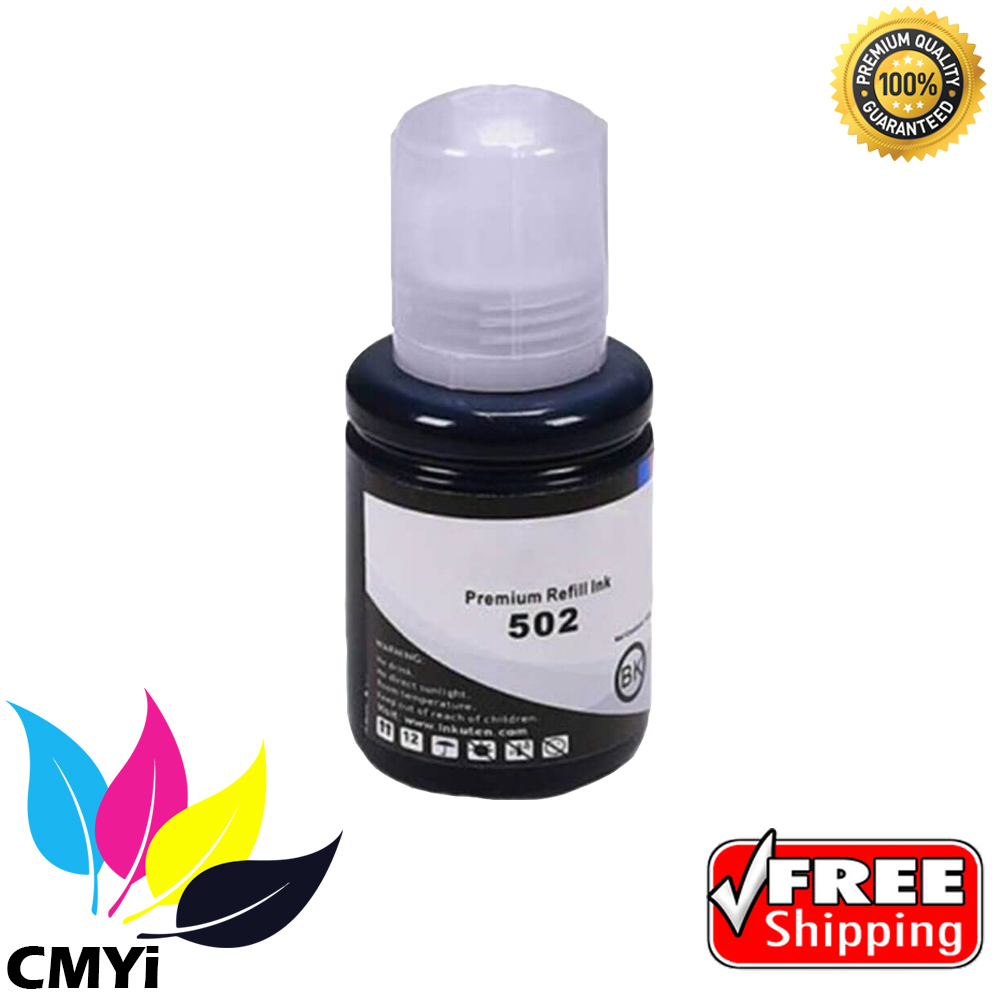 Refill Ink Bottles for Epson 502 Ecotank ET 15000 2760 2850 3830 4760 ...