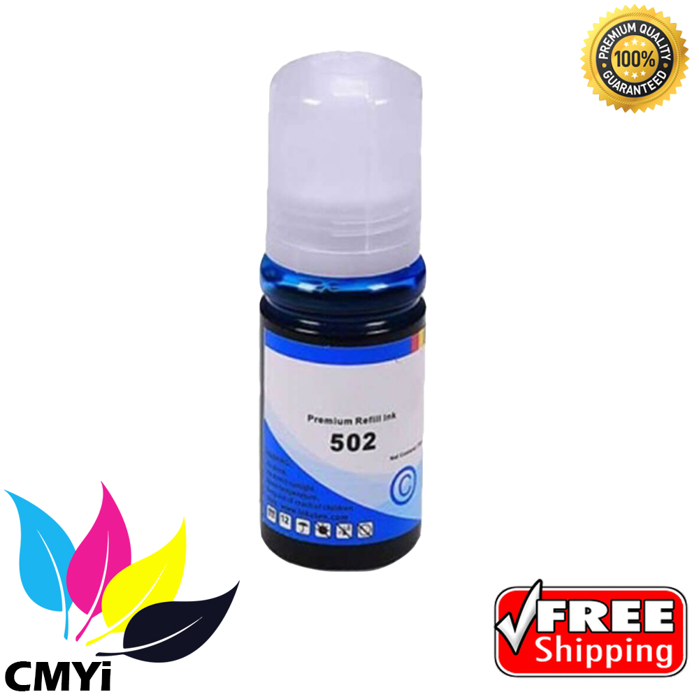 Refill Ink Bottles for Epson 502 Ecotank ET 15000 2760 2850 3830 4760 ...
