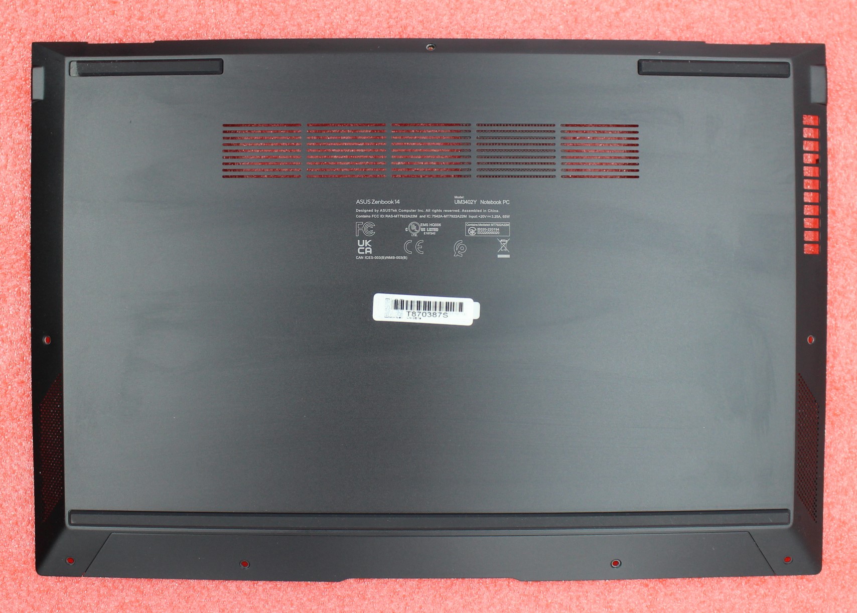 HQ20731073000 - Asus UM3402YA Bottom Cover | eBay