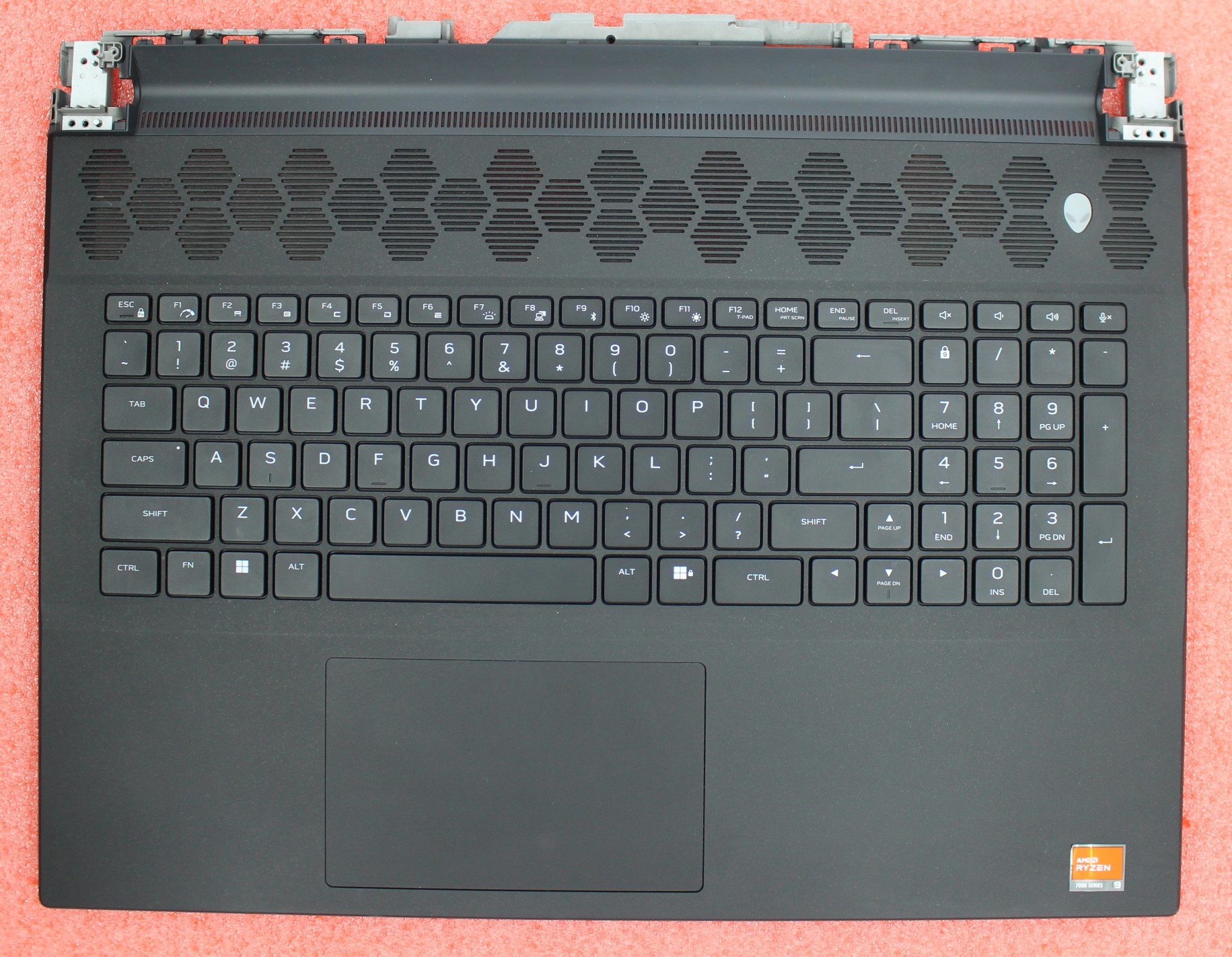 MVCNK - Dell Alienware m18 R1 Black Palmrest With Keyboard Assembly | eBay