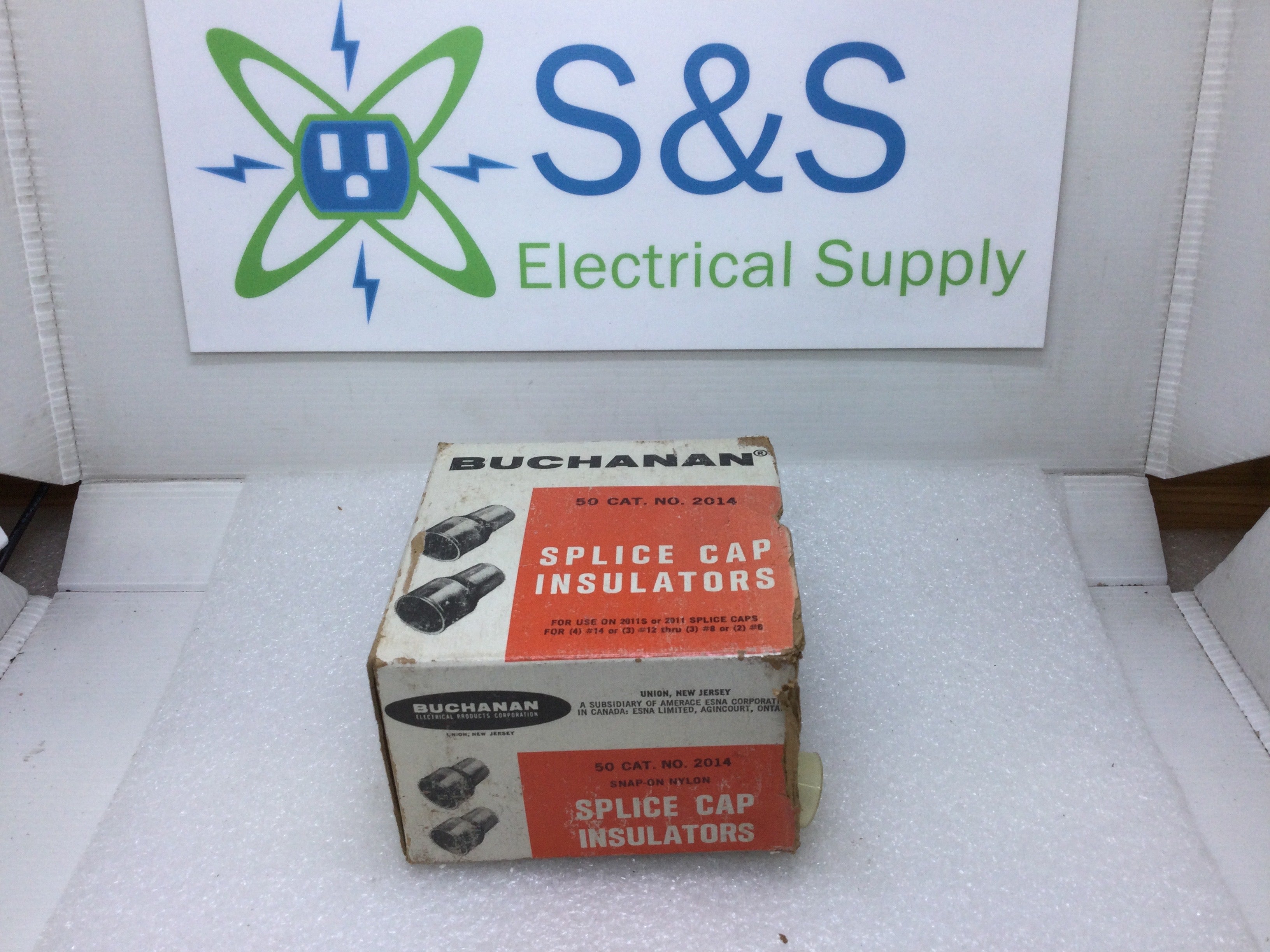 Buchanan 2014 Splice cap Insulators Snap on Nylon | eBay