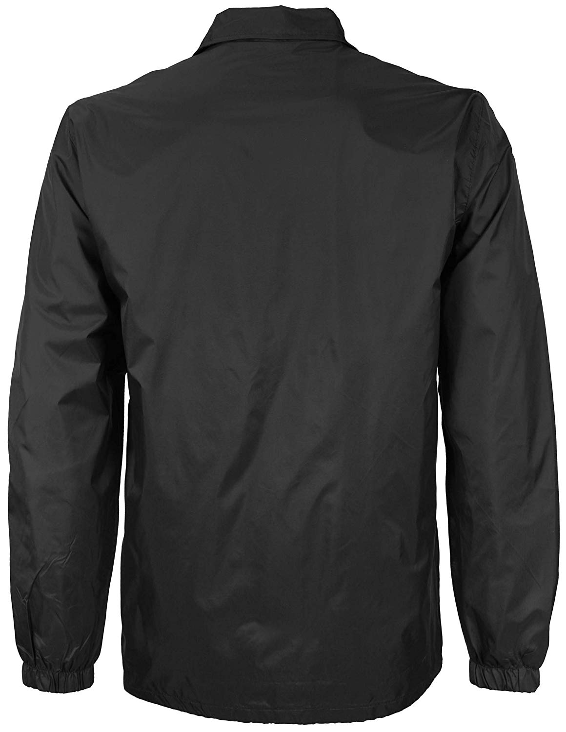 Men's Windbreaker Lightweight Waterproof Sherpa Button Up Athletic ...