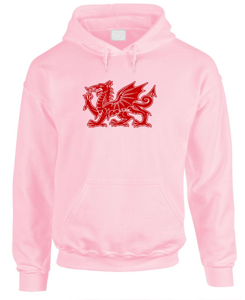 WELSH DRAGON - Fleece Pullover Hoodie | eBay