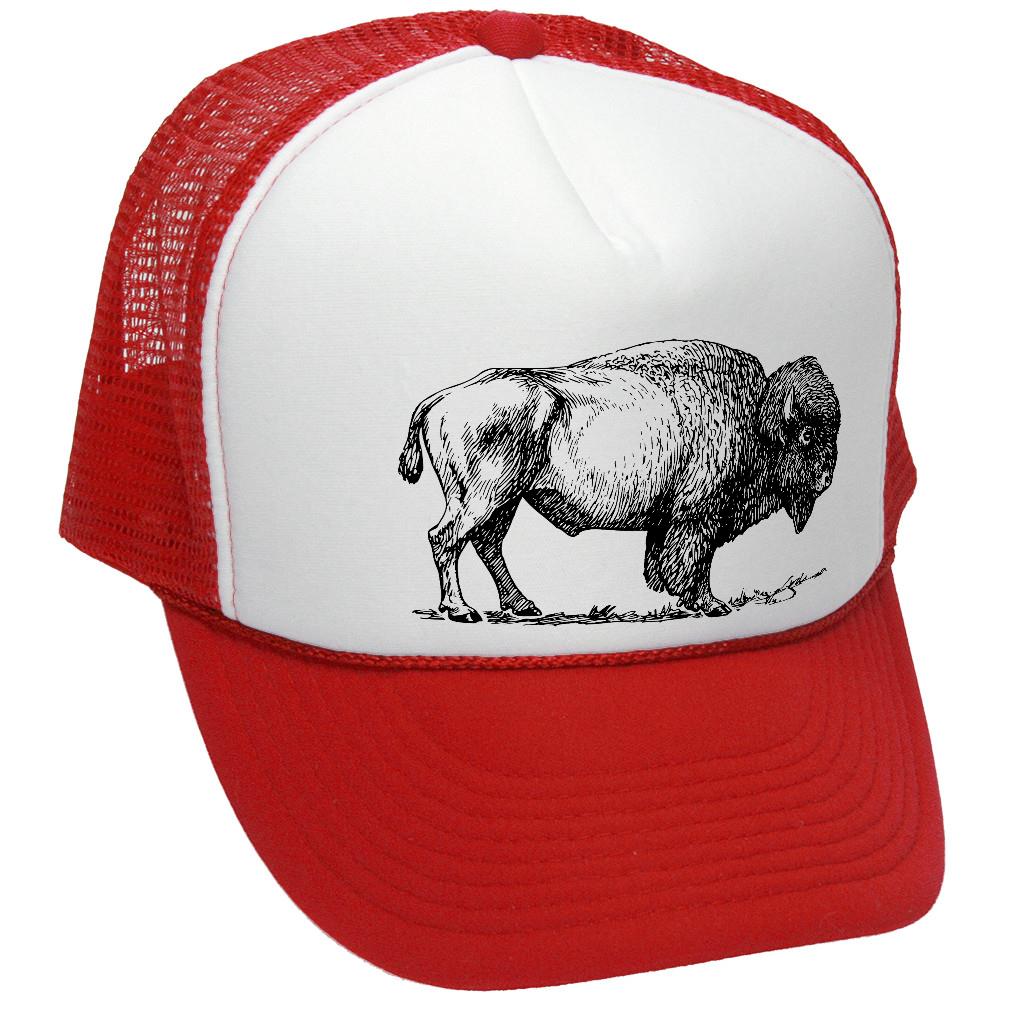 The American Bison Trucker Hat - Mesh Cap | eBay