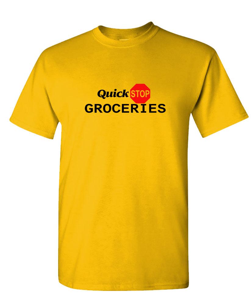 QUICK STOP GROCERIES - Unisex Cotton T-Shirt Tee Shirt | eBay
