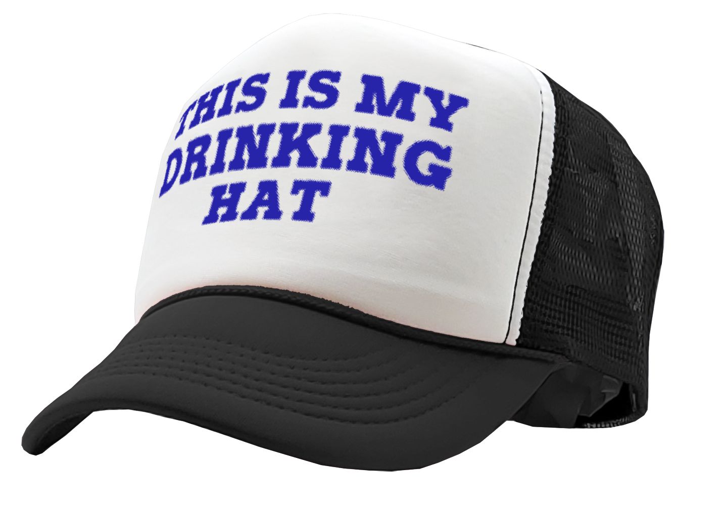 THIS IS MY DRINKING HAT - drunk party beer - Adult Trucker Cap Hat | eBay