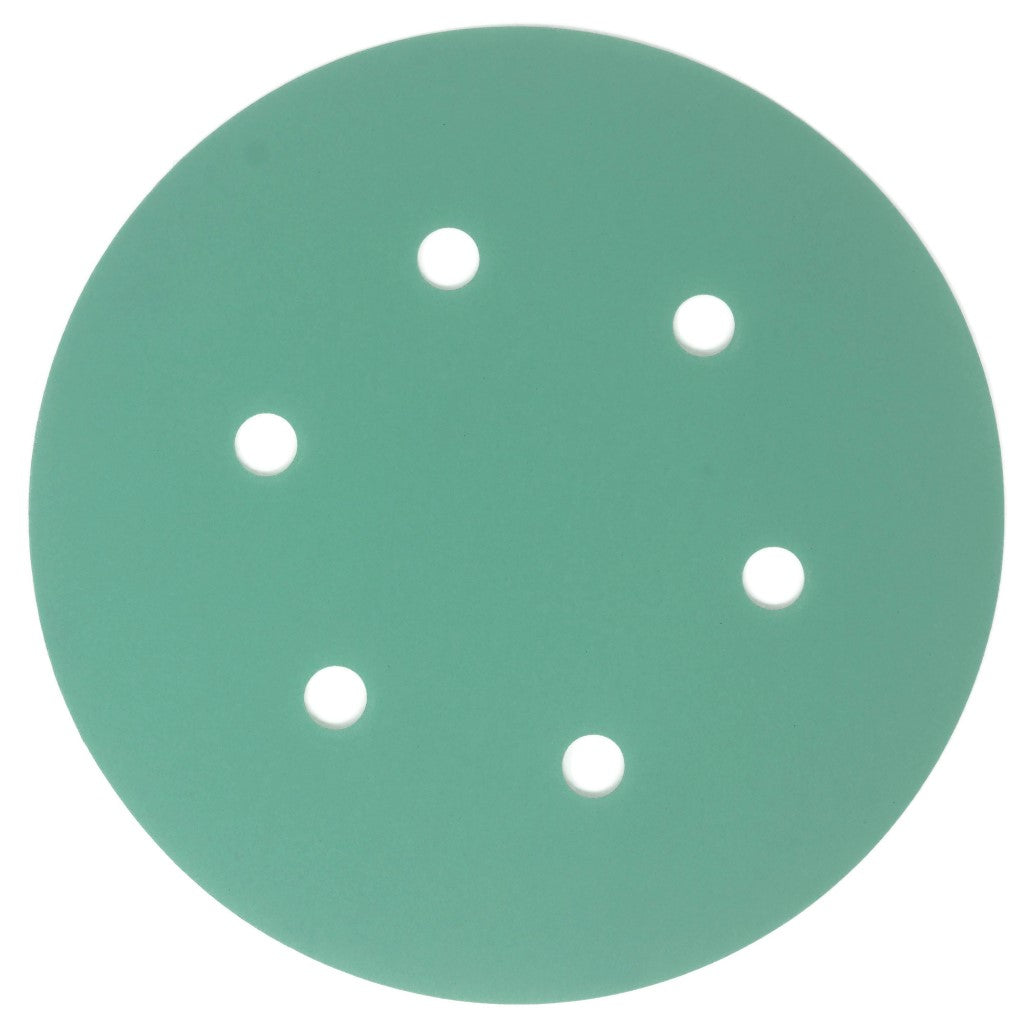 6-Inch 6-Hole Sanding Discs - Heavy-Duty Hook & Loop Film Discs | eBay