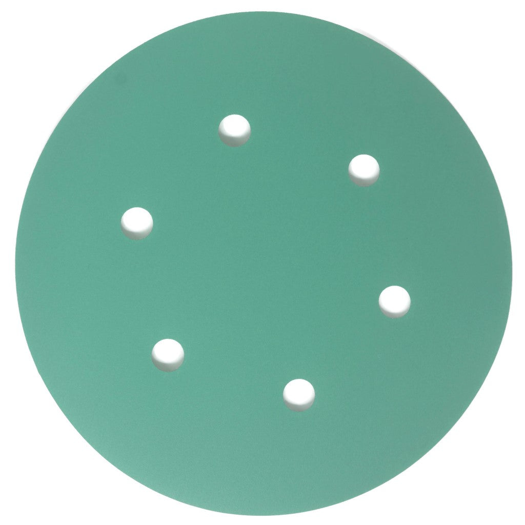 6-Inch 6-Hole Sanding Discs - Heavy-Duty Hook & Loop Film Discs | eBay