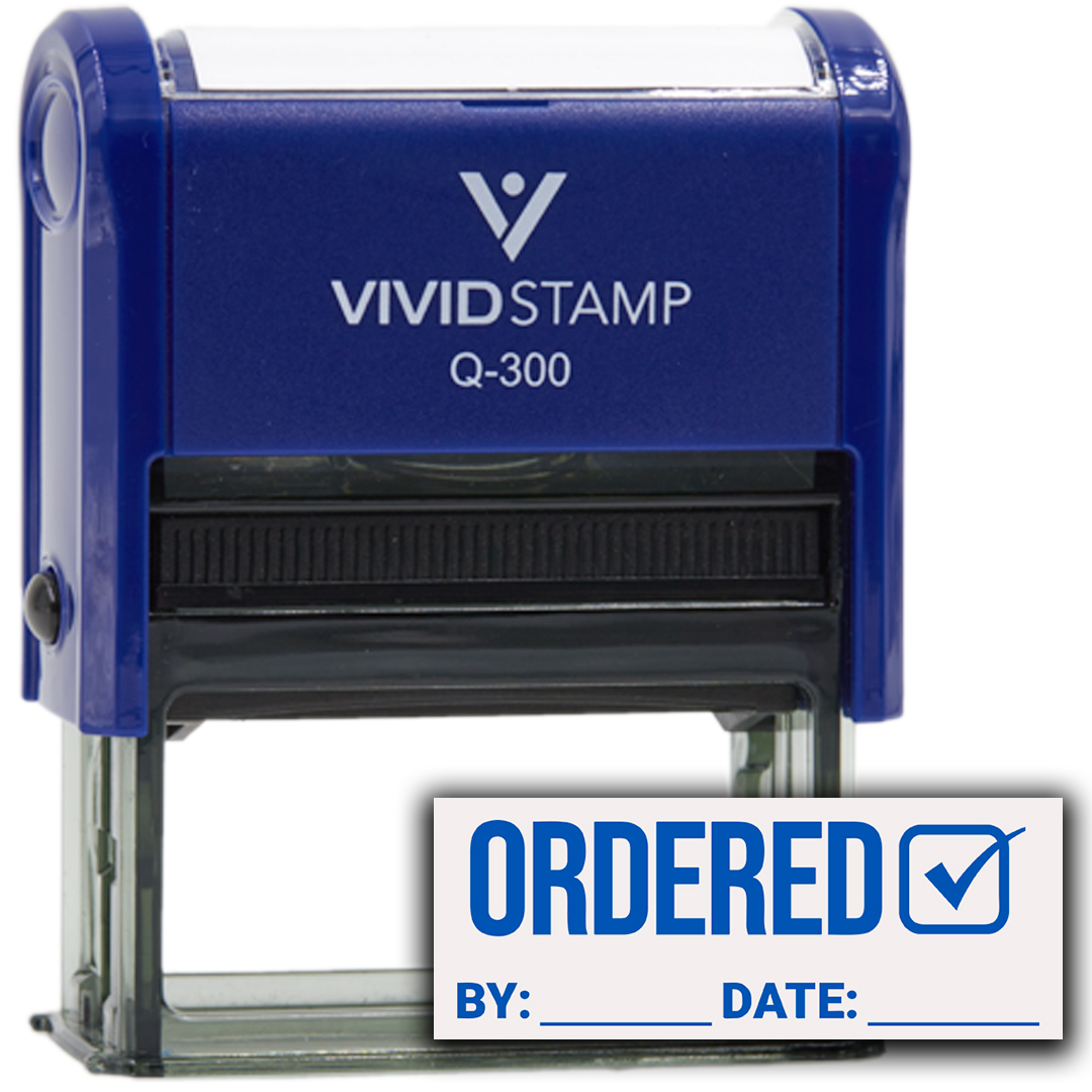 Ordered By Date (Order Complete) Self Inking Rubber Stamp | eBay