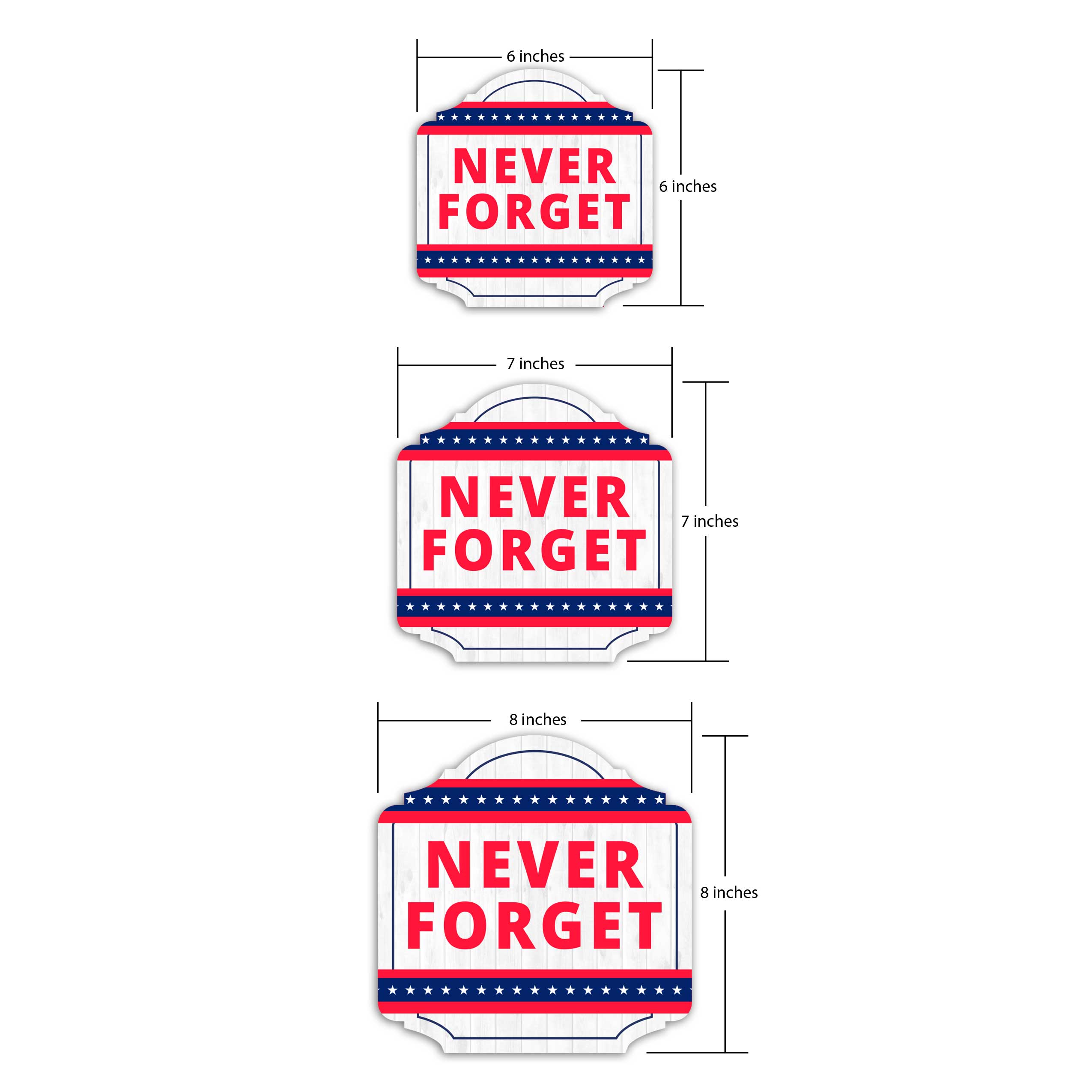 Heritage Plus Never Forget Wall or Door Sign | US Military Decor | eBay