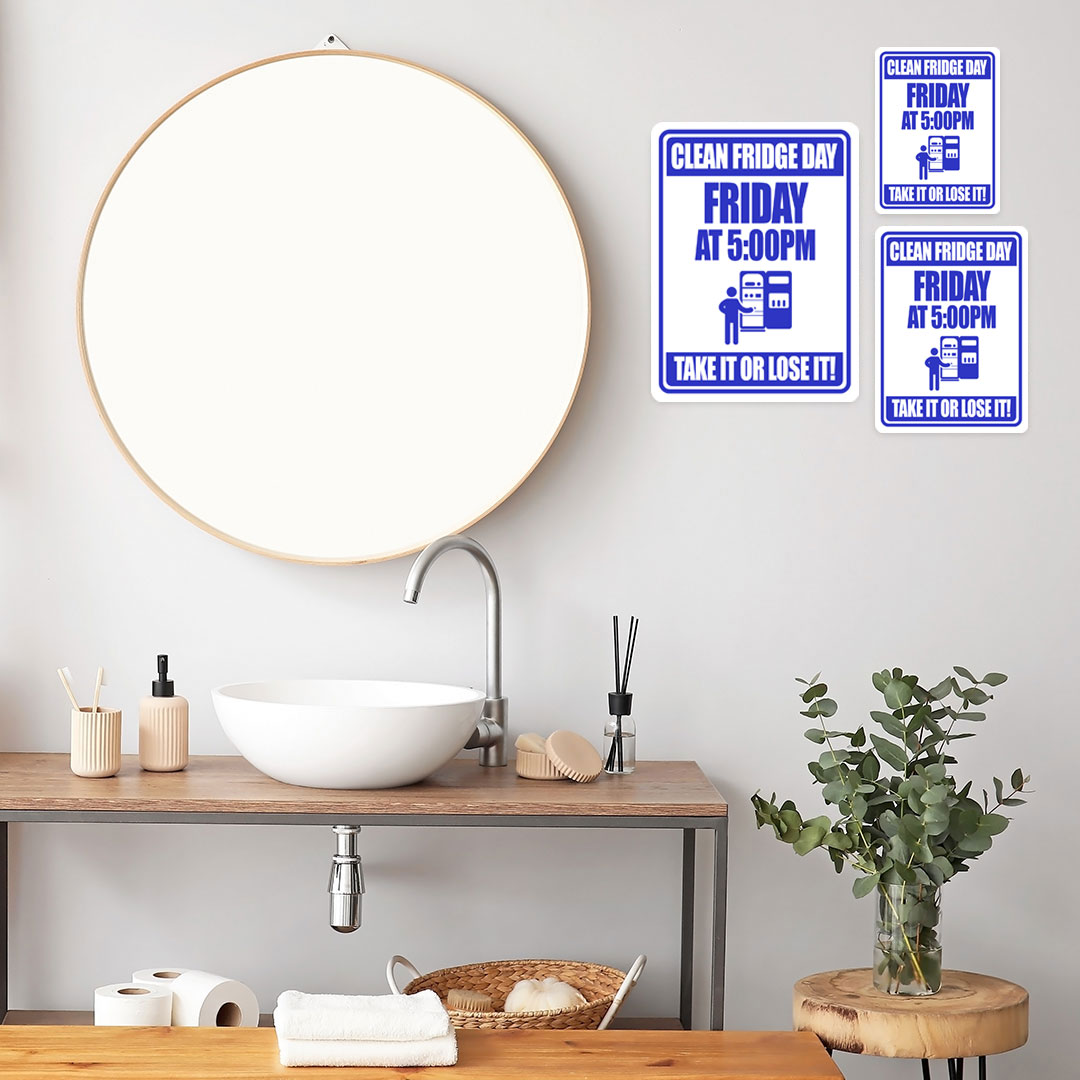 Portrait Round Plus Clean Fridge Day Friday At 5:00pm Take It Or Lose ...