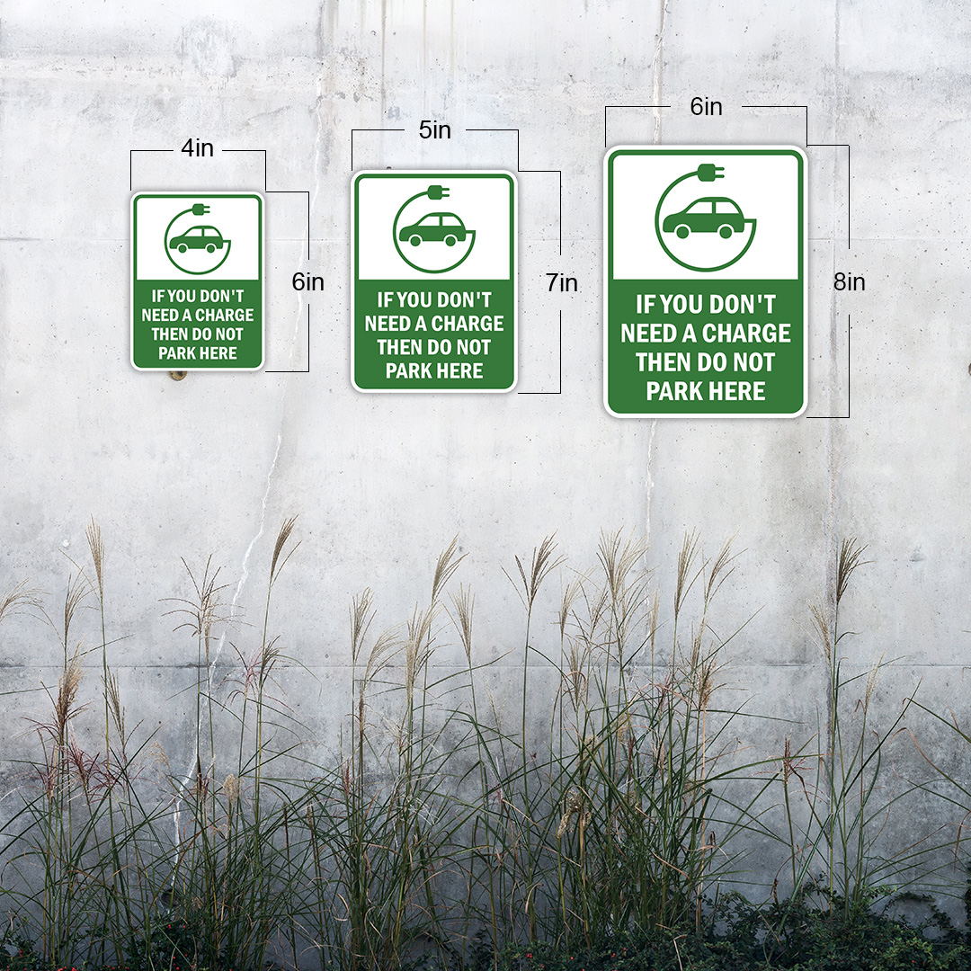 Portrait Round Plus If You Don't Need a Charge Then DO NOT Park Here ...