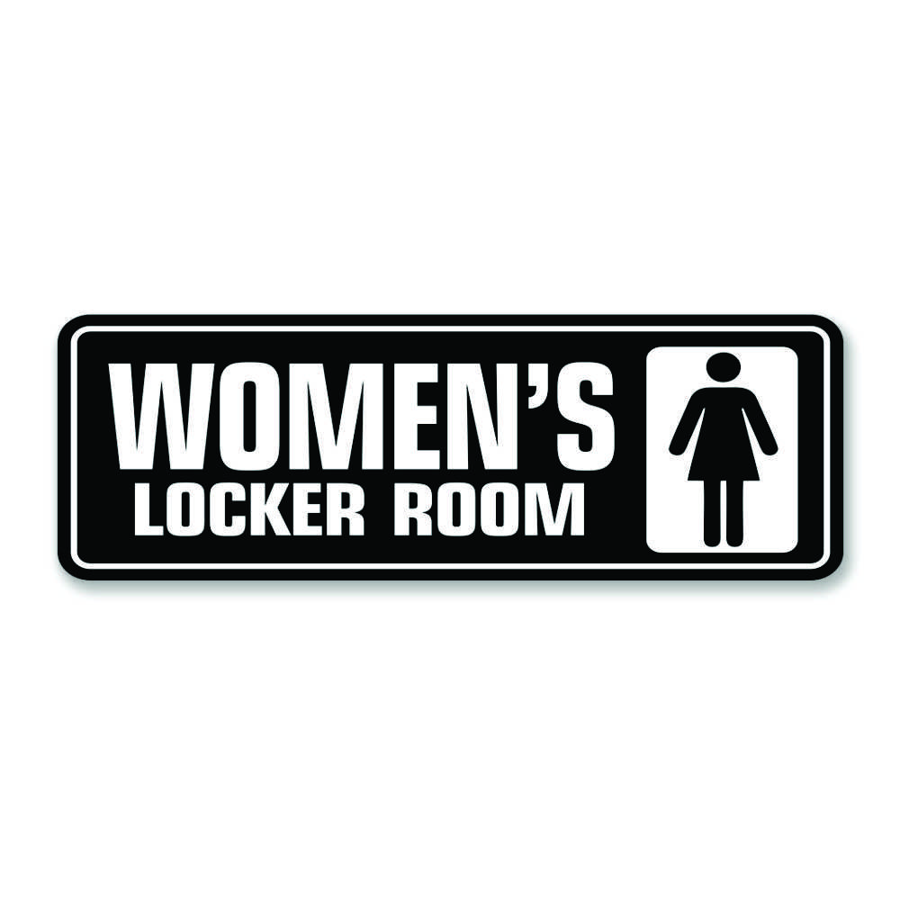 Standard Plus Women's Locker Room Wall or Door Sign | Office Public ...