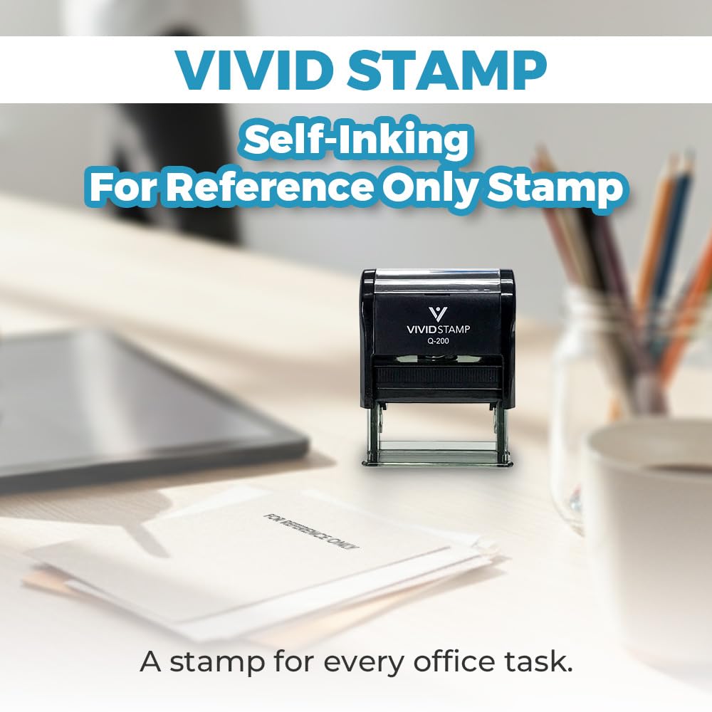 For Reference Only Self Inking Rubber Stamp | eBay