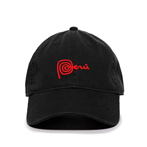 Peru Baseball Cap Embroidered Cotton Adjustable Dad Hat | eBay
