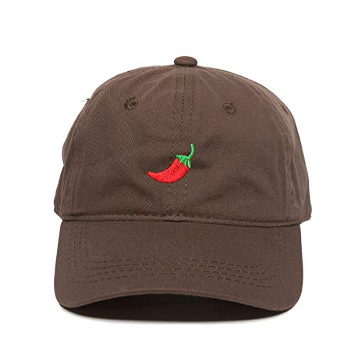 Red Chilli Pepper Baseball Cap Embroidered Cotton Adjustable Dad Hat | eBay