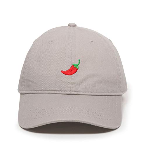 Red Chilli Pepper Baseball Cap Embroidered Cotton Adjustable Dad Hat | eBay