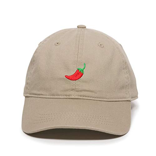 Red Chilli Pepper Baseball Cap Embroidered Cotton Adjustable Dad Hat | eBay