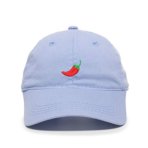 Red Chilli Pepper Baseball Cap Embroidered Cotton Adjustable Dad Hat | eBay
