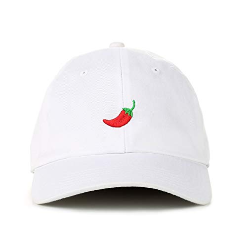 Red Chilli Pepper Baseball Cap Embroidered Cotton Adjustable Dad Hat | eBay