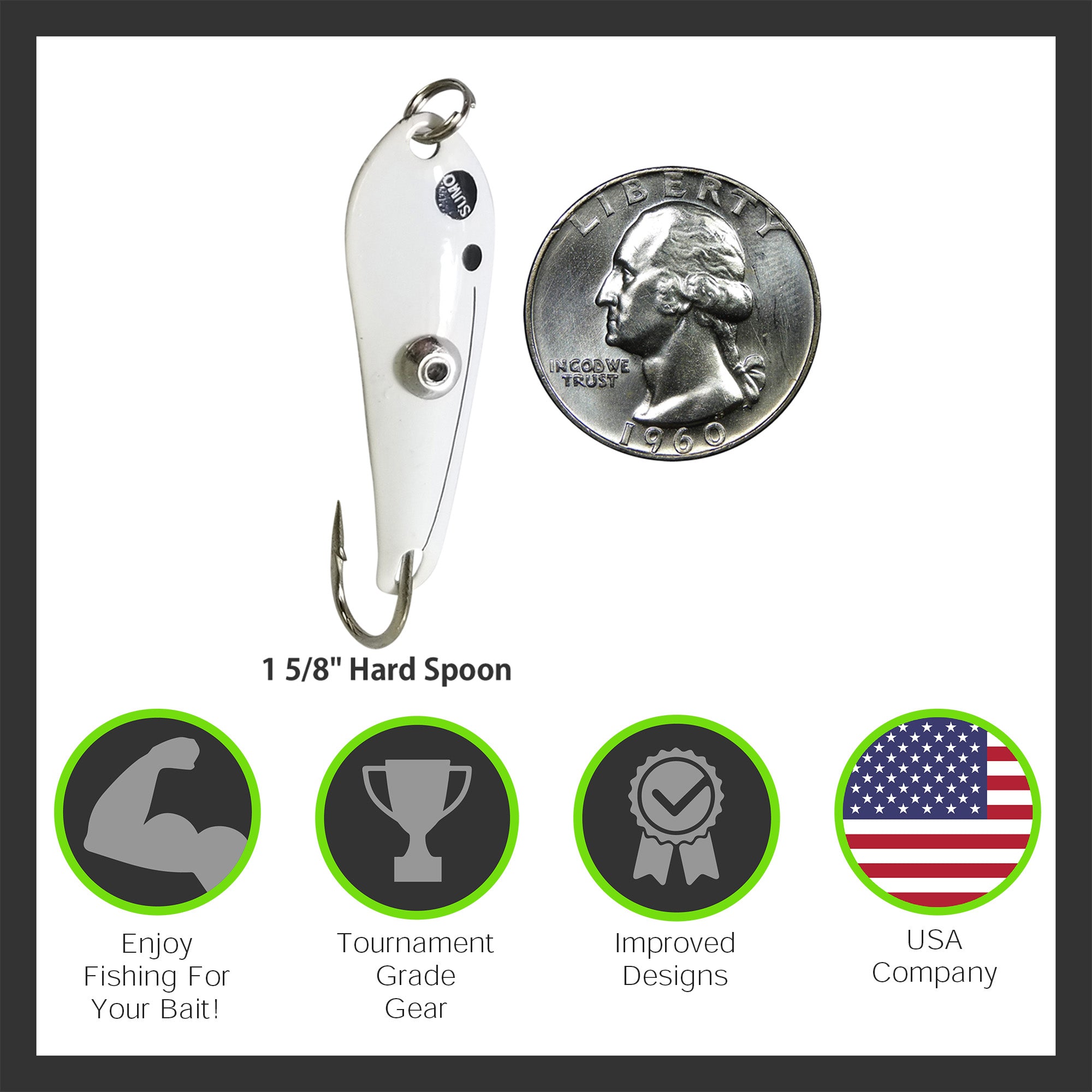 Sumo Spoons: Catfishing Bait Lure for Skipjack, White Bass, Striped ...