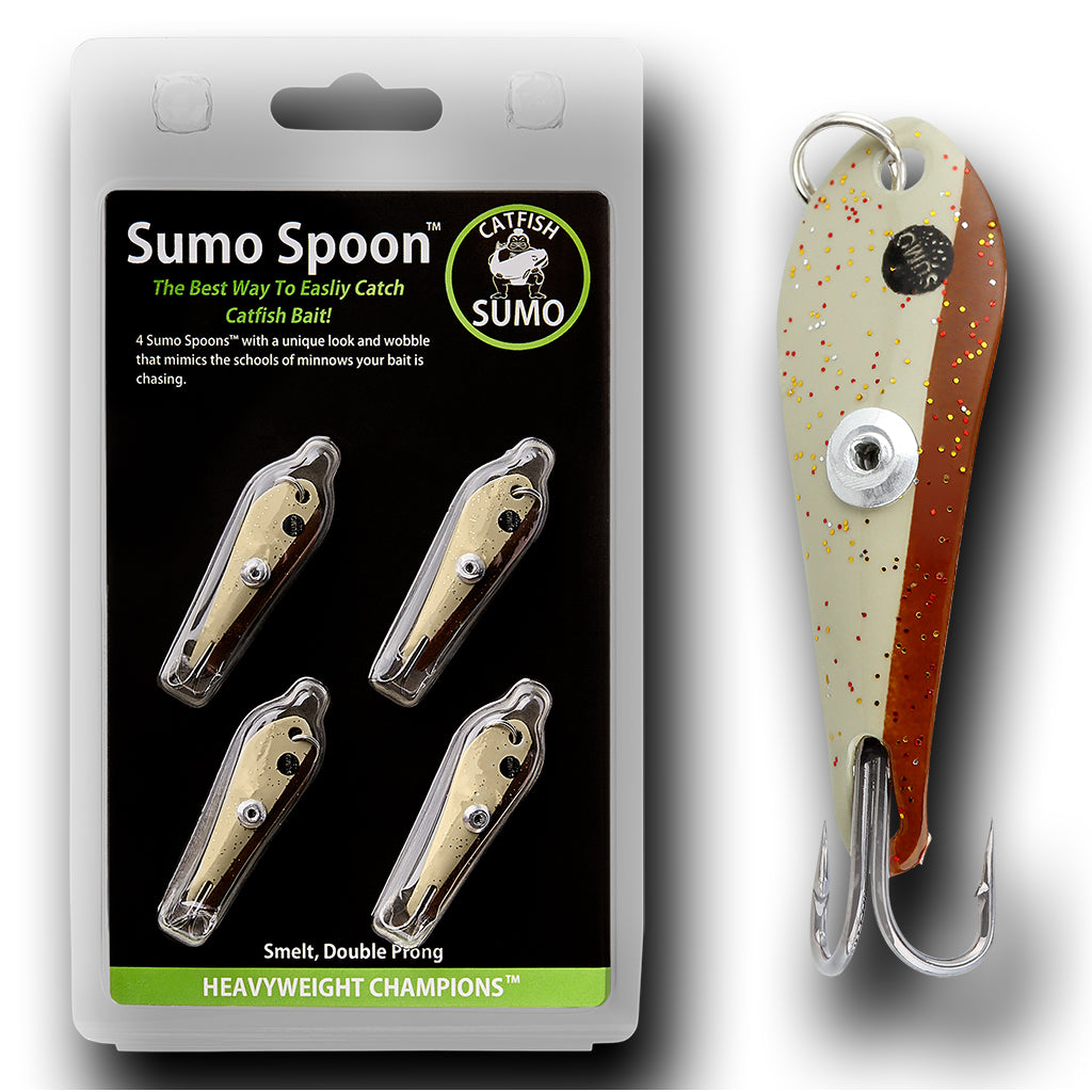 Sumo Spoons: Catfishing Bait Lure for Skipjack, White Bass, Striped ...