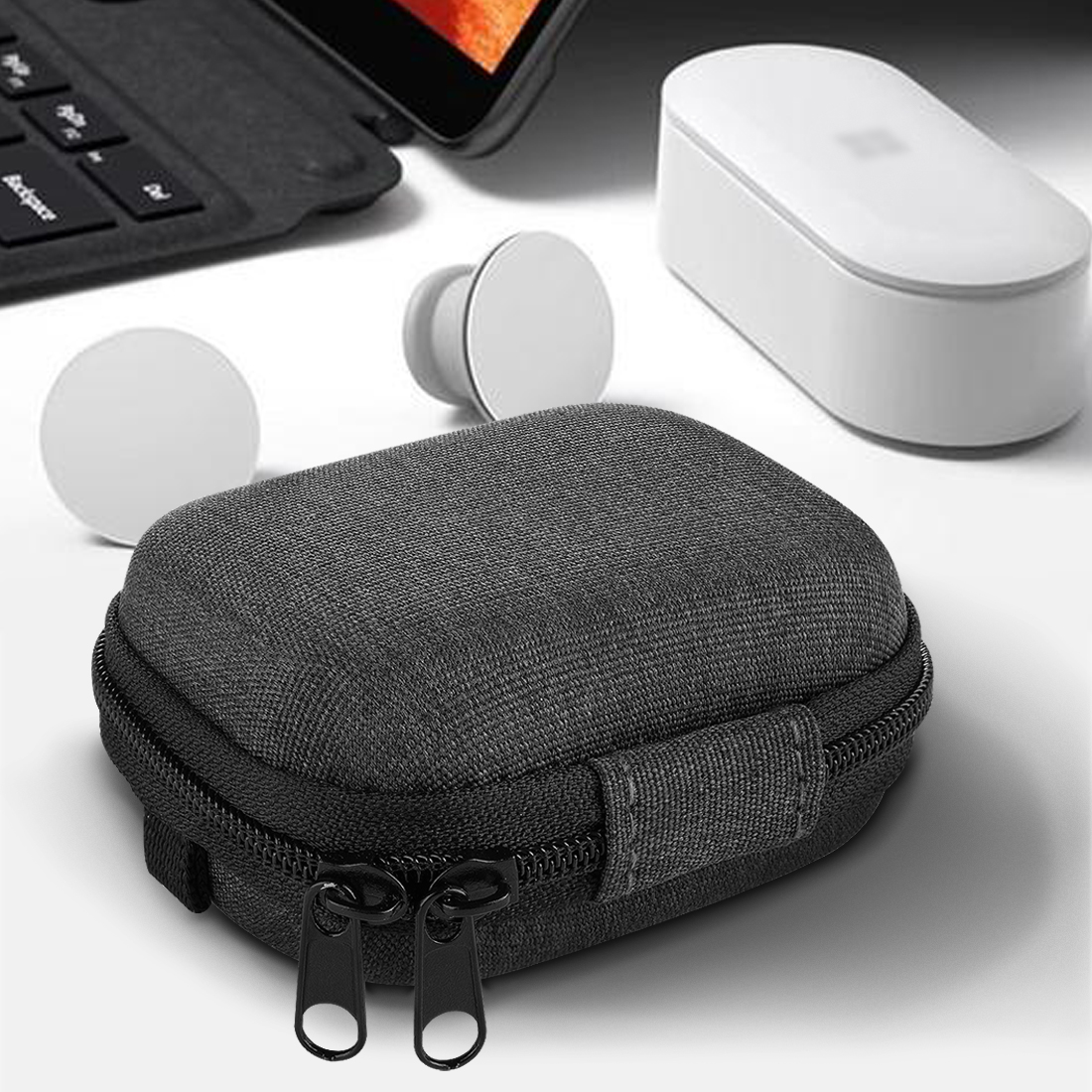 Geekria Carrying Case for Microsoft Surface, Tozo T6, Sony LinkBuds ...