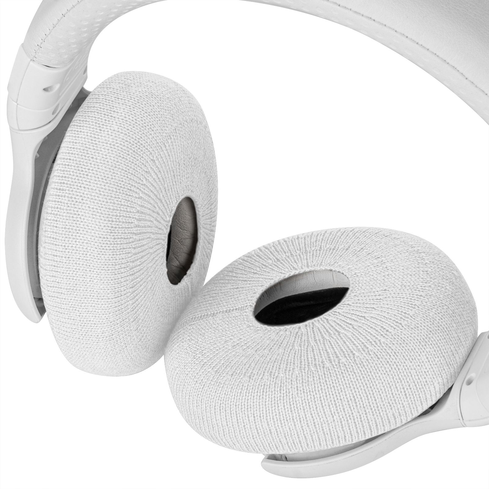 Geekria 2 Pairs Washable Headphone Covers Fits S Headsets (White ...