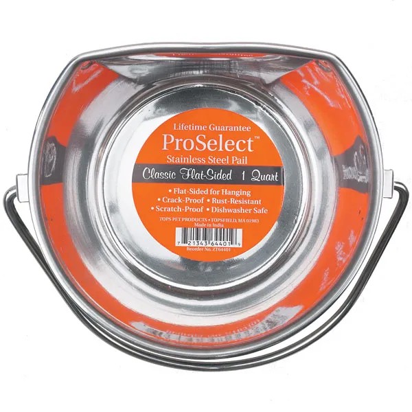 ProSelect Stainless Flat Sided Pail - Size Select | eBay