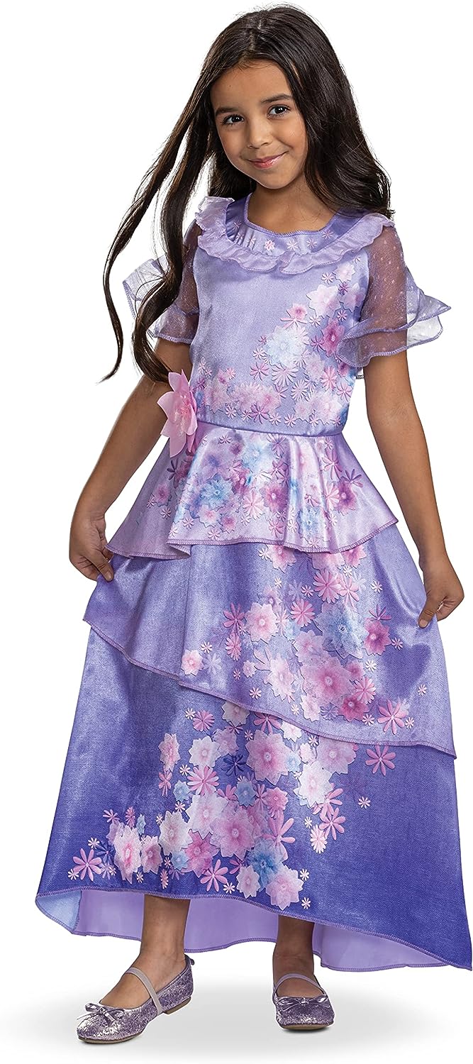Isabela Madrigal Classic Disney Encanto Fancy Dress Up Halloween Child ...