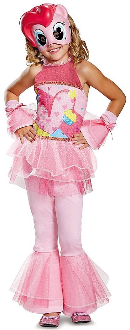 Pinkie Pie Deluxe My Little Pony Movie Fancy Dress Up Halloween Child ...