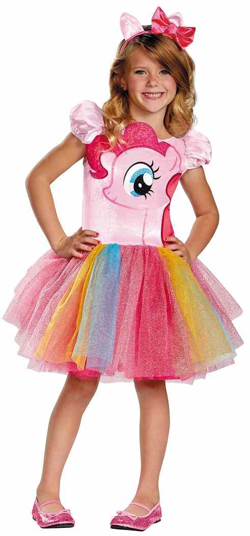 Pinkie Pie Tutu Prestige My Little Pony Fancy Dress Up Halloween Child ...