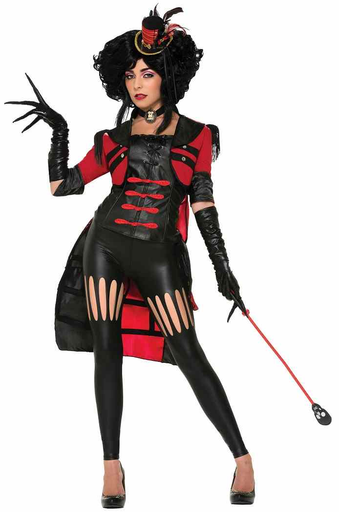 Lion Tamer Twisted Attraction Gothic Circus Fancy Dress Halloween Adult ...