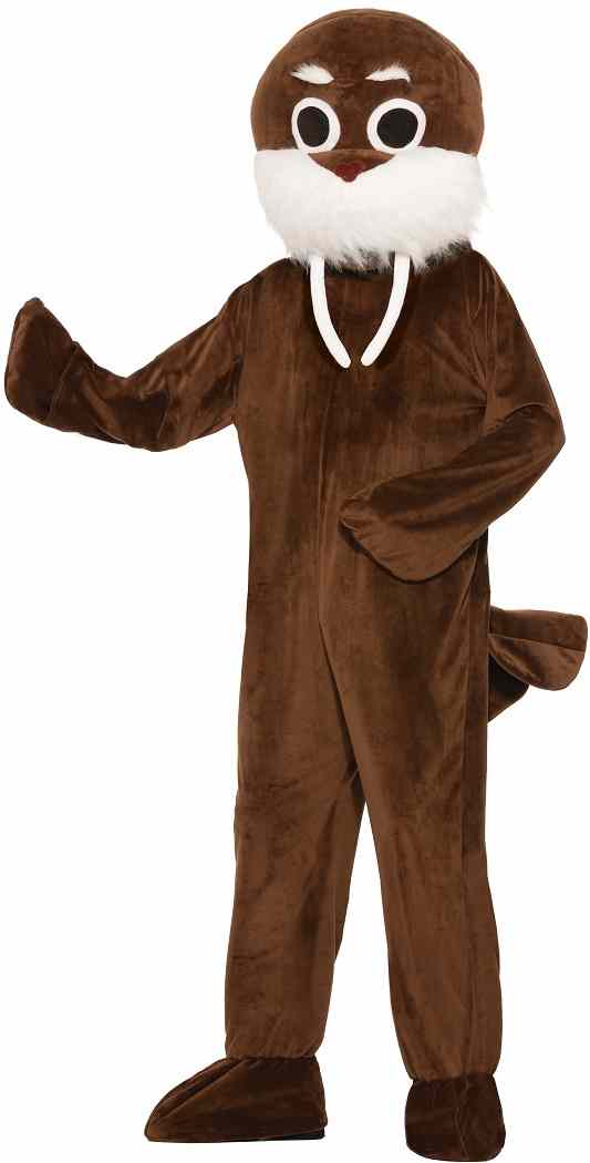 Plush Walrus Mascot Animal Sea Life Ocean Fancy Dress Halloween Adult ...