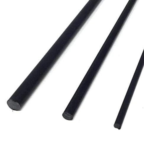 BLACK Paper Micarta- Solid Round Rod- Various Sizes- 1pc | eBay