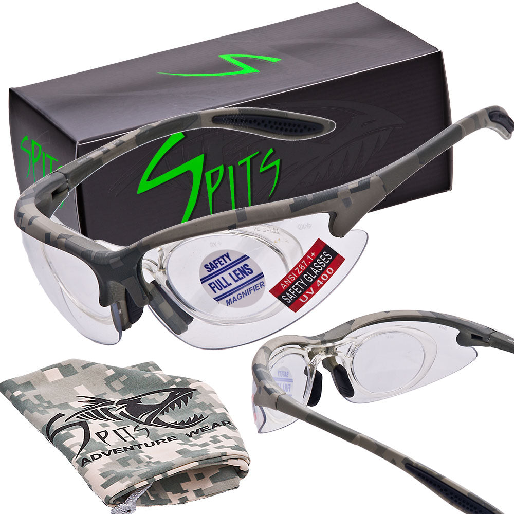 MAGshot Magnifying Hunting Shooting Safety Glasses ACU Camo Frame | eBay