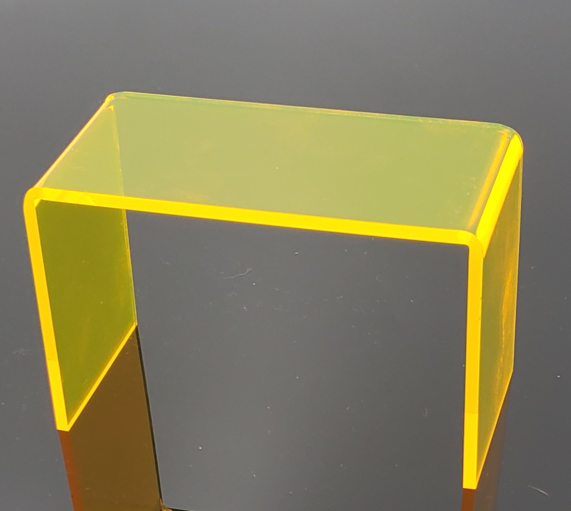 T'z Tagz Rare Single Unit 10x3x2 Small Acrylic Riser Display Stand ...