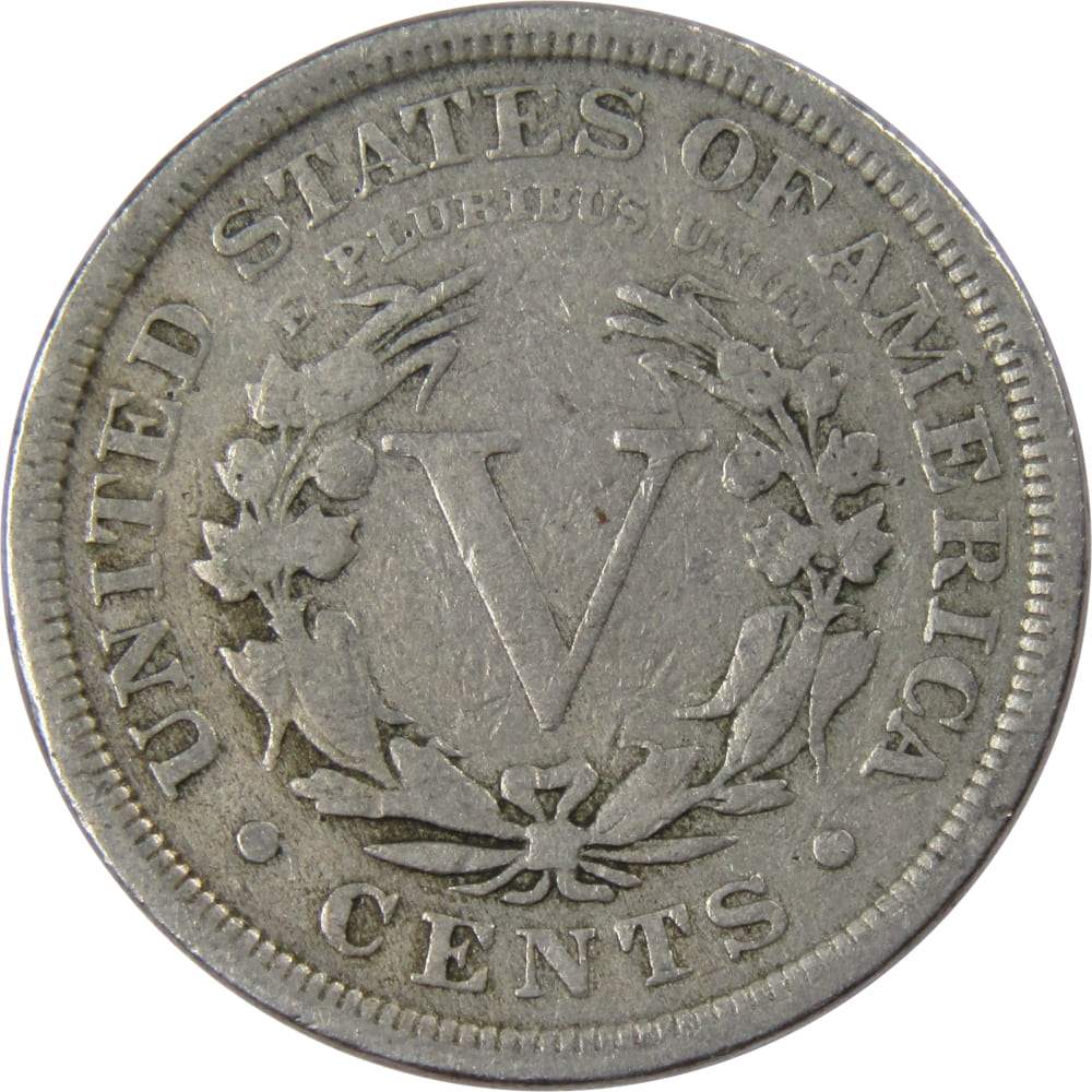 1912 Liberty Head V Nickel 5 Cent Piece F Fine 5c US Coin Collectible 1912-liberty-head-v-nickel-5-cent-piece-f-fine-5c-us-coin-collectible