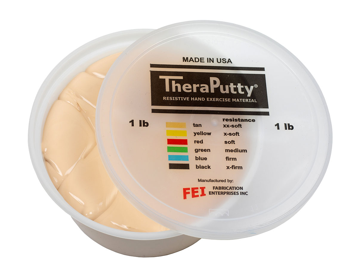 TheraPutty Plus Exercise Putty Multiple Sizes & Resistances Hygienic ...