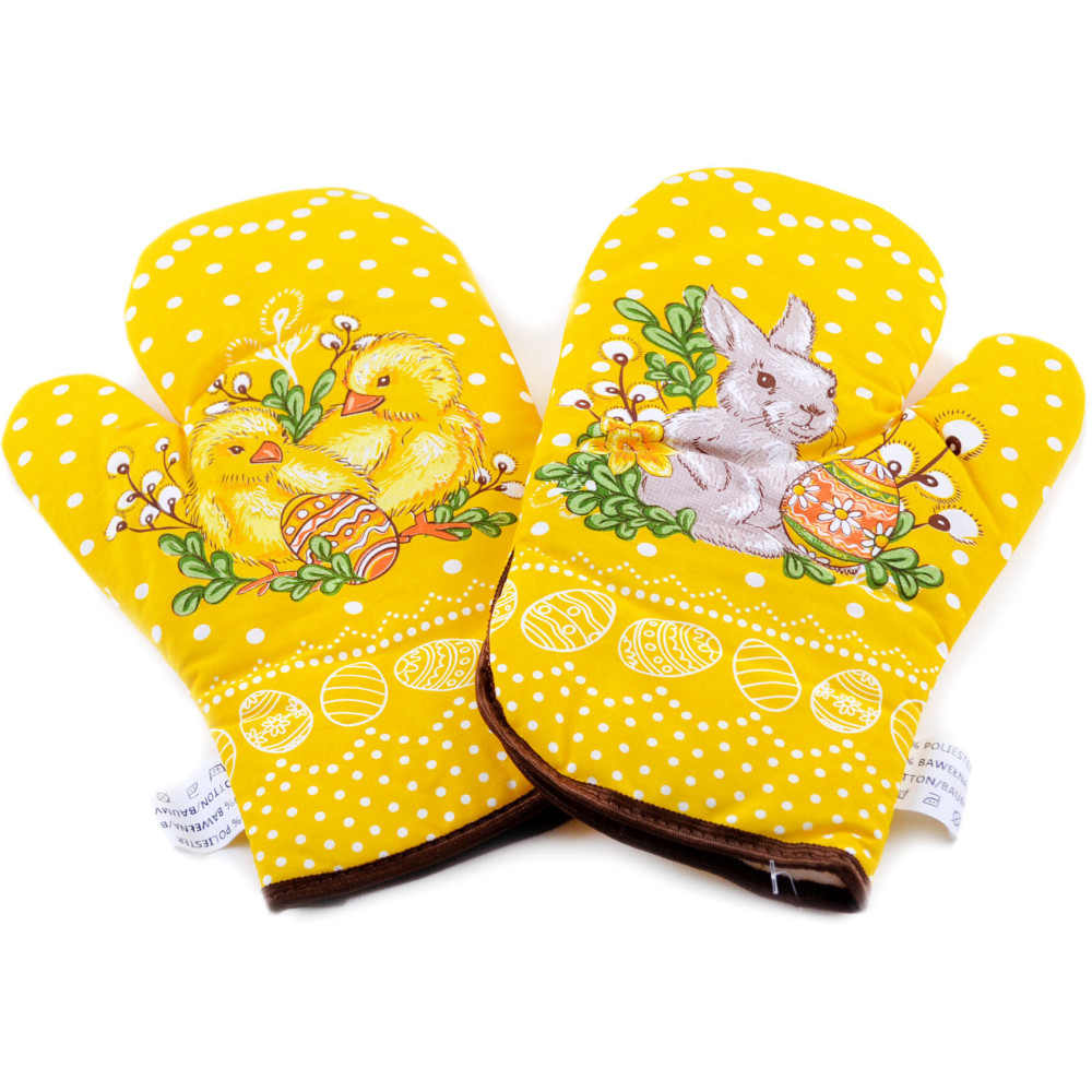 Textile Mittens for Oven Easter Friends | eBay