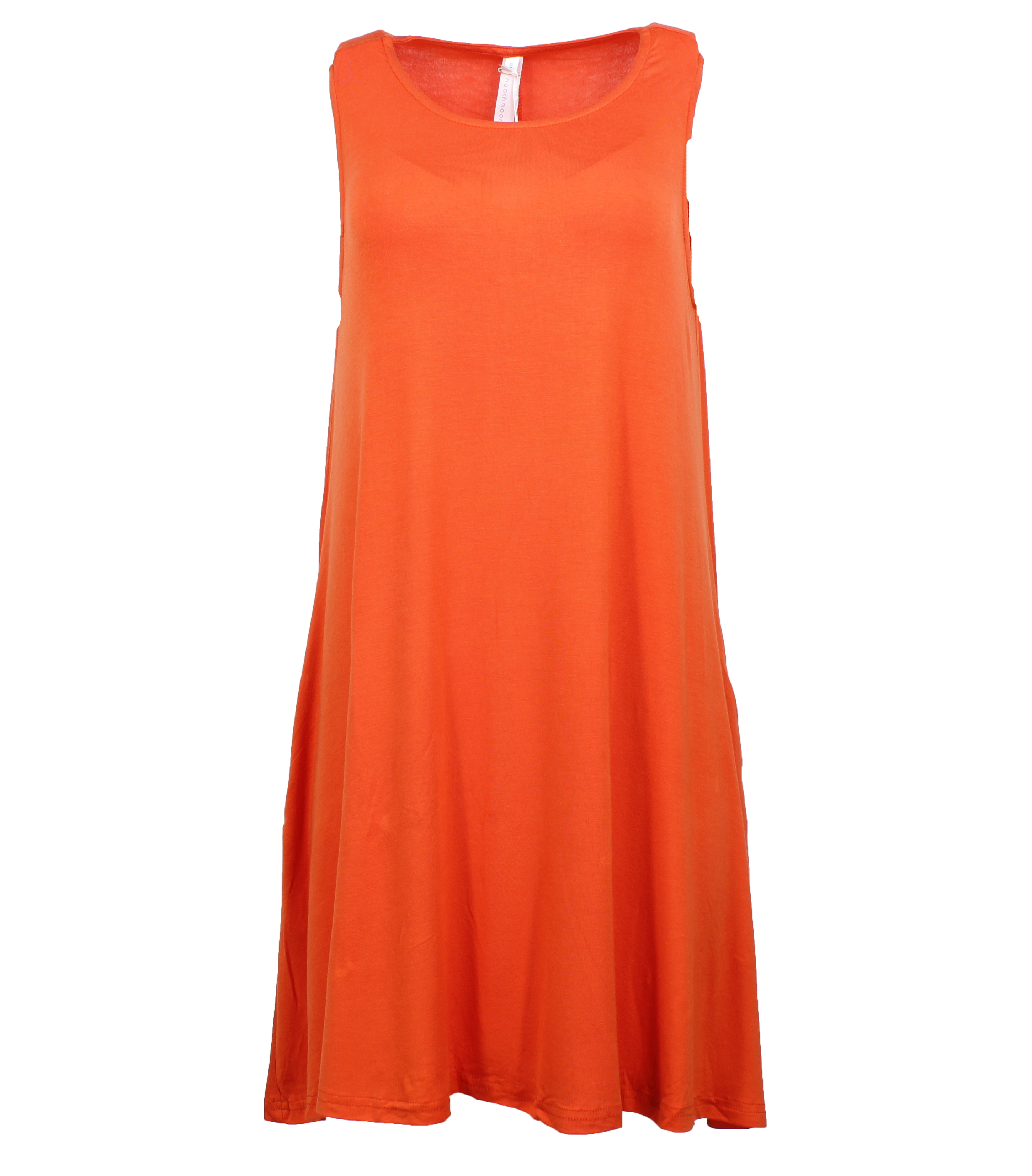 Heathmoor Womens Sleeveless Swing Dress with Pockets | eBay