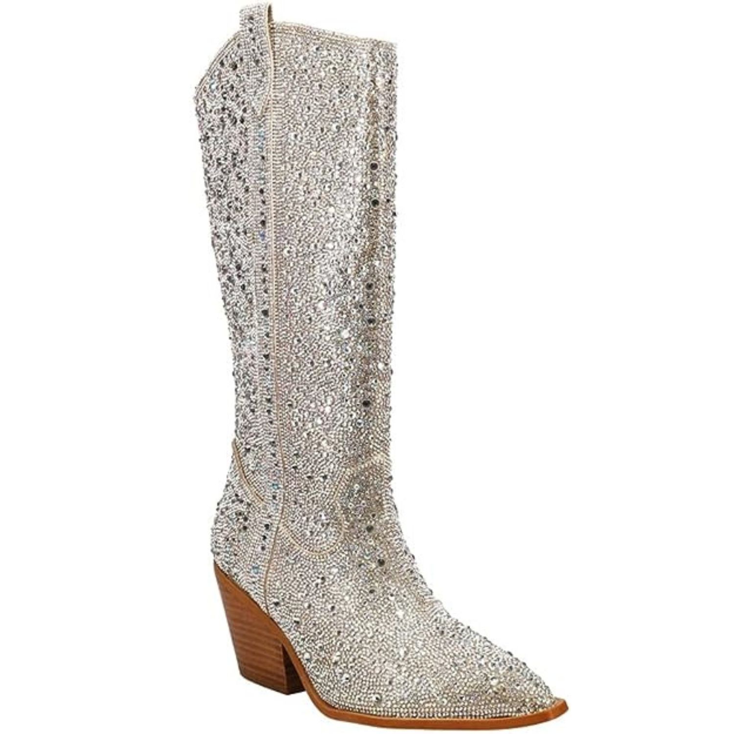 Hey Girl by Corkys Glitzy Rhinestone Western Boots | eBay