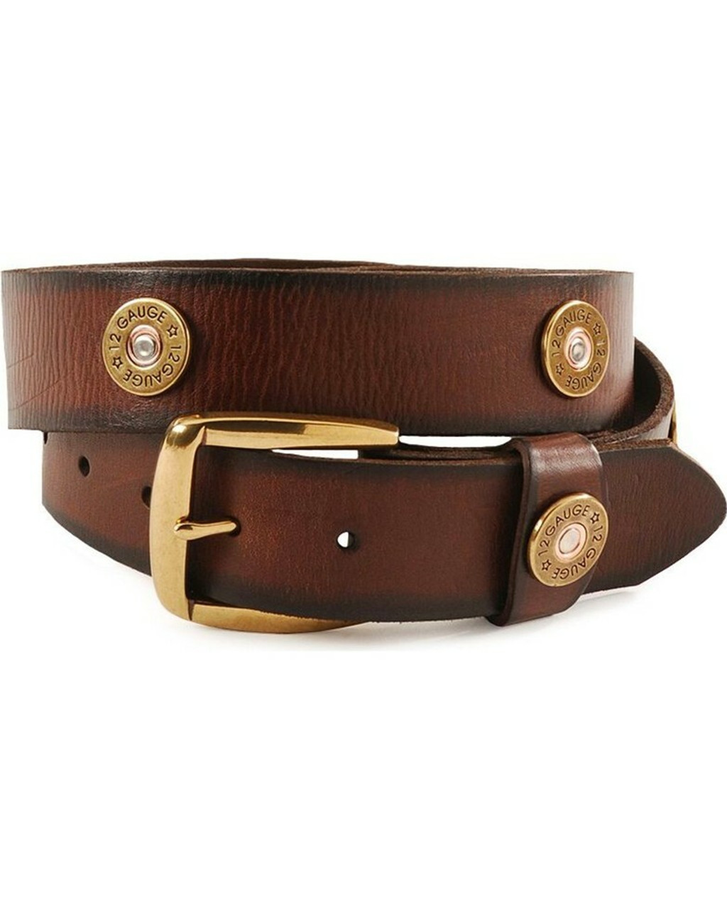 Nocona Mens Multi Shotgun Shell Concho Leather Belt | eBay
