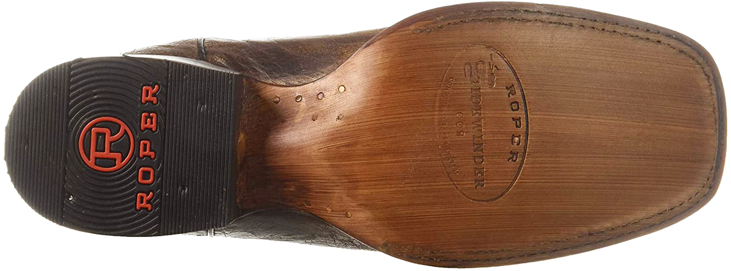 Roper Men's Sidewinder Concealed Carry Pierce Cowboy Western Boot Brown ...
