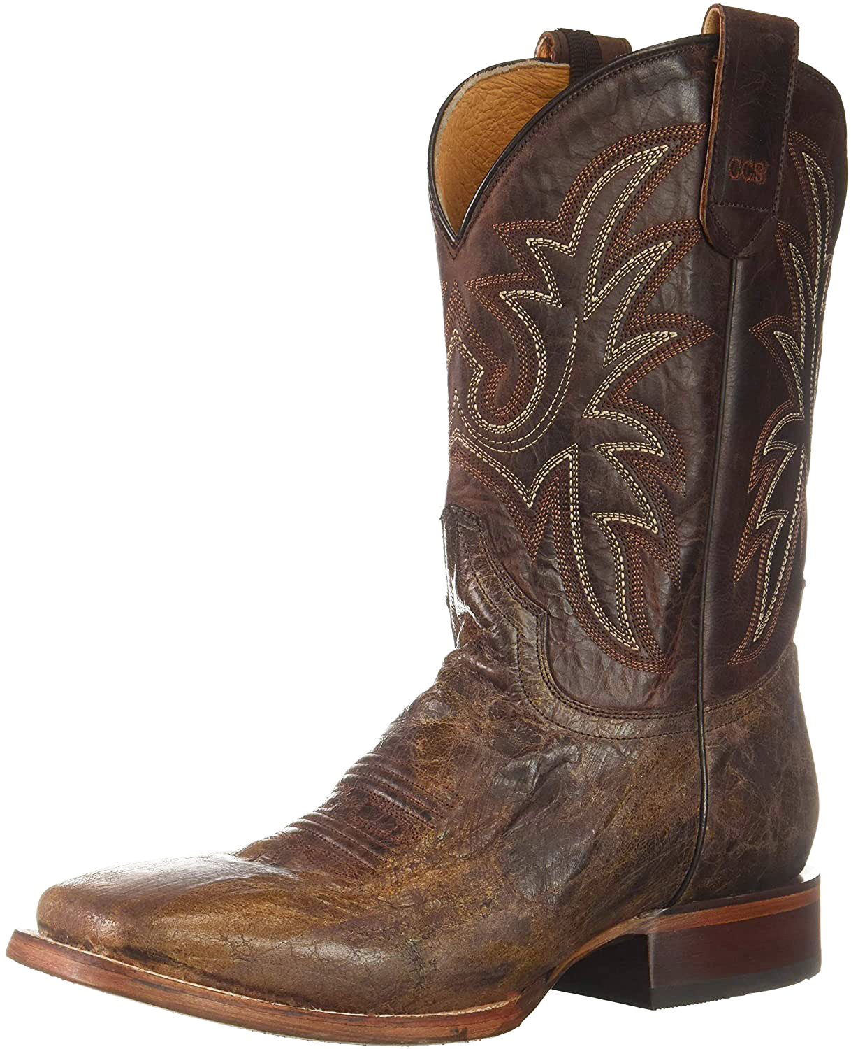 Roper Men's Sidewinder Concealed Carry Pierce Cowboy Western Boot Brown ...