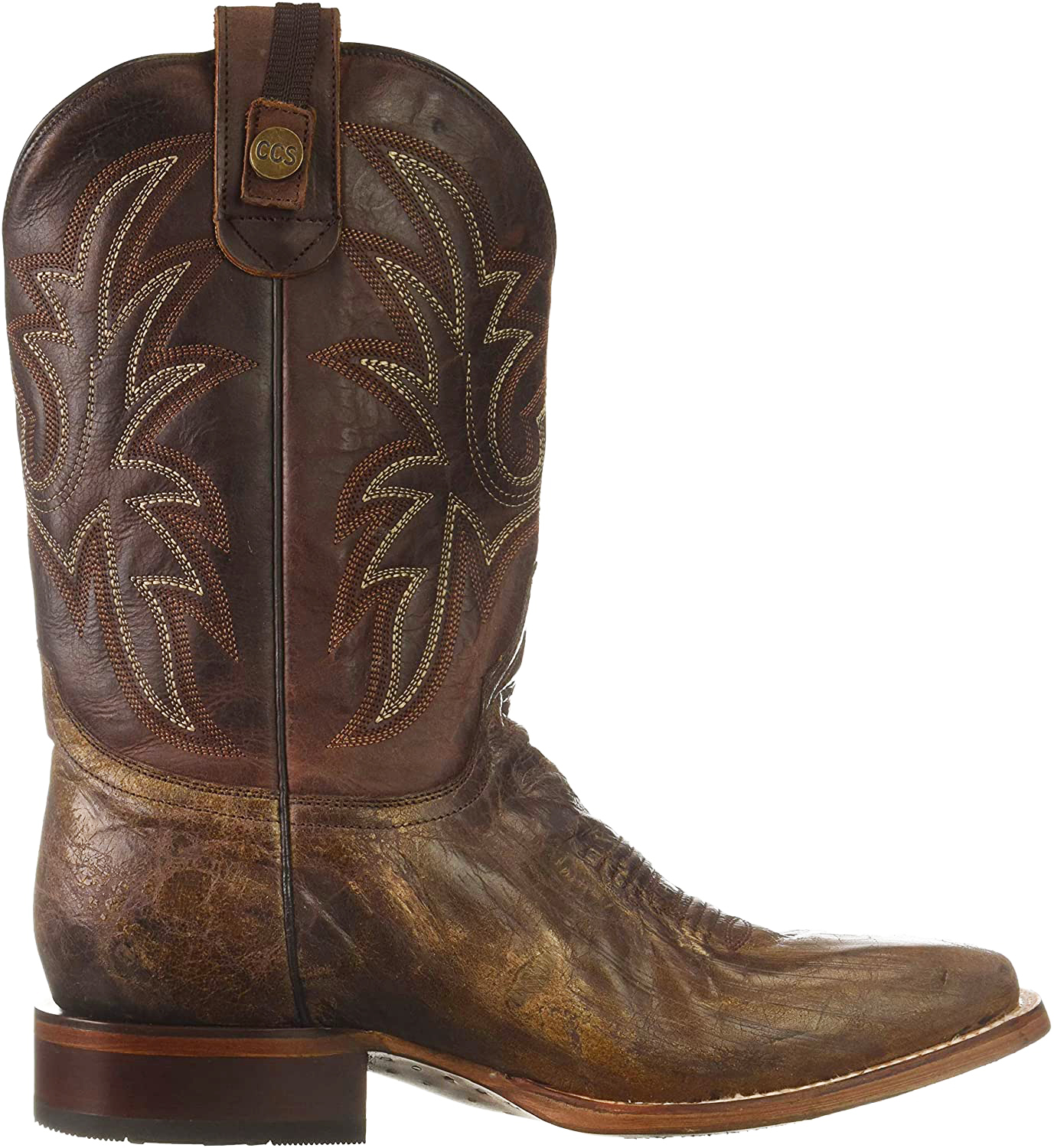 Roper Men's Sidewinder Concealed Carry Pierce Cowboy Western Boot Brown ...