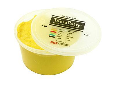Theraputty Glitter Exercise Putty Yellow Sparkle X-light 5 Pound for ...
